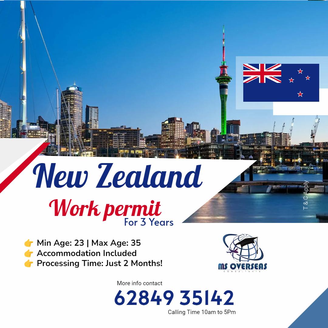 Limited Time Offer: Secure Your New Zealand Work Permit Today! - The ...